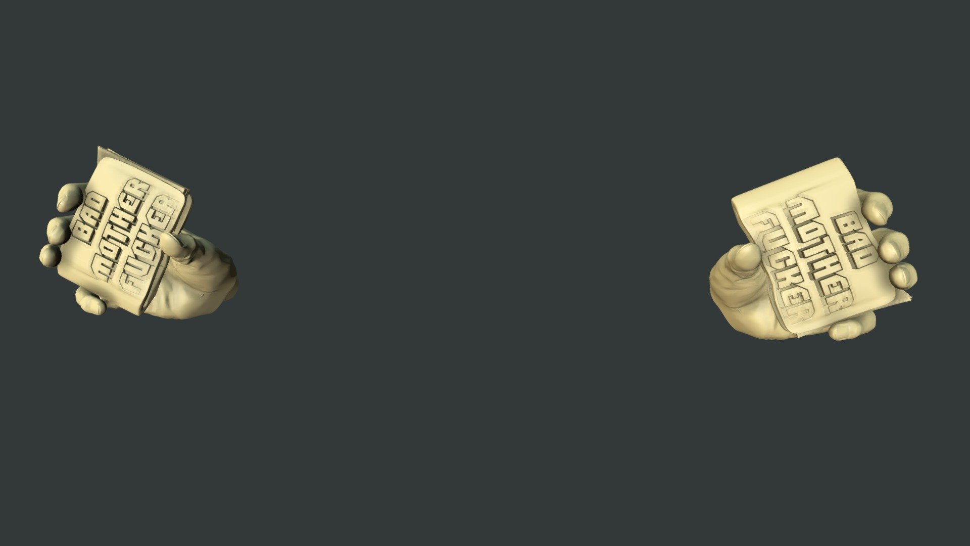 BMF Wallet Hand - Buy Royalty Free 3D model by Dave Cortés ...