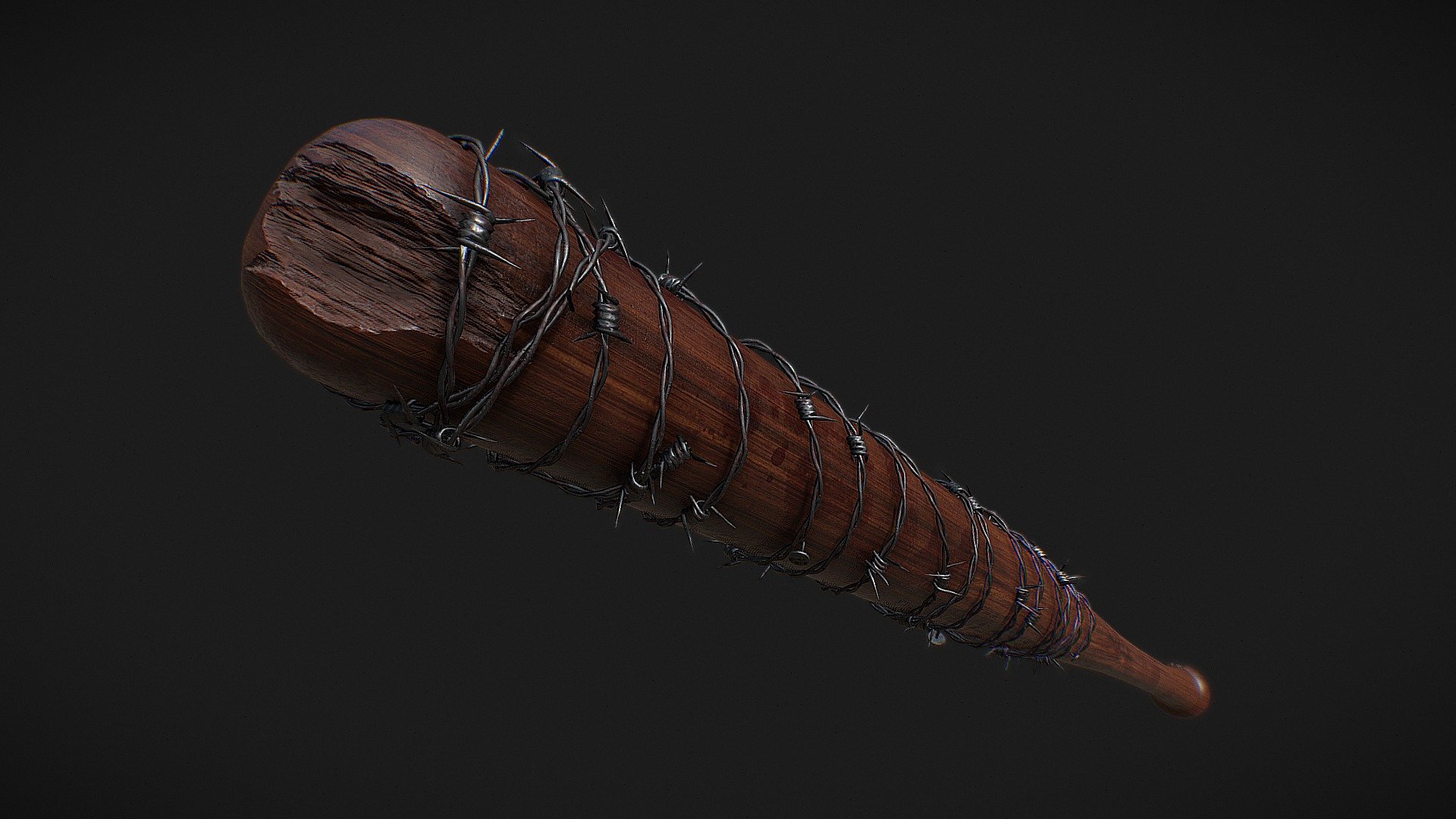 Apocalyptic Baseball Bat [2K] - Download Free 3D model by Lyndschoko ...