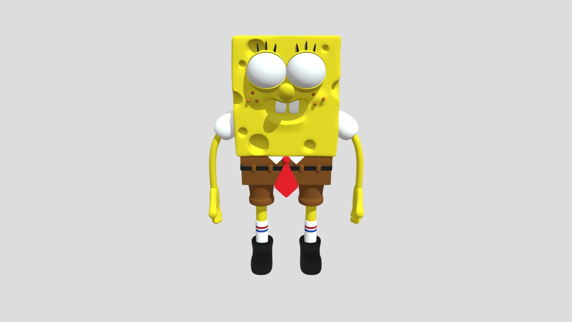 Sponge Bob - 3D model by Shamps (@islamdadashev2011) [fbfcfc4] - Sketchfab