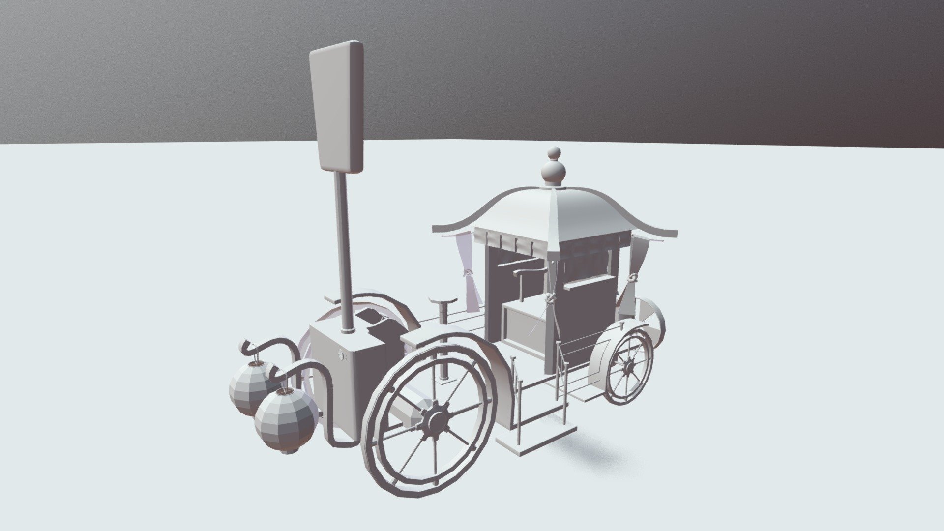 Carriage SteamPunk - 3D model by Jacob Gonzalez (@Jacobglz88) [fbfd711 ...