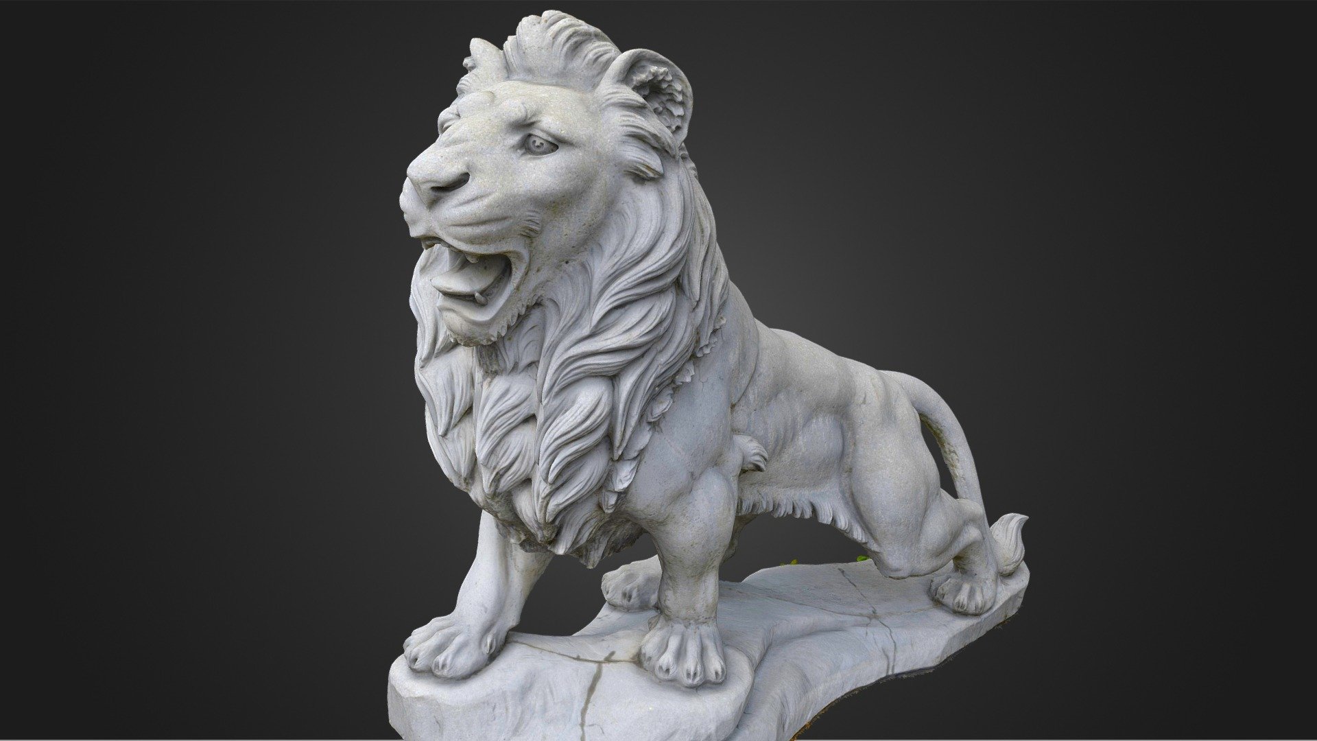 Majestic Stone Lion Statue - Buy Royalty Free 3D model by Indy Sarlet ...