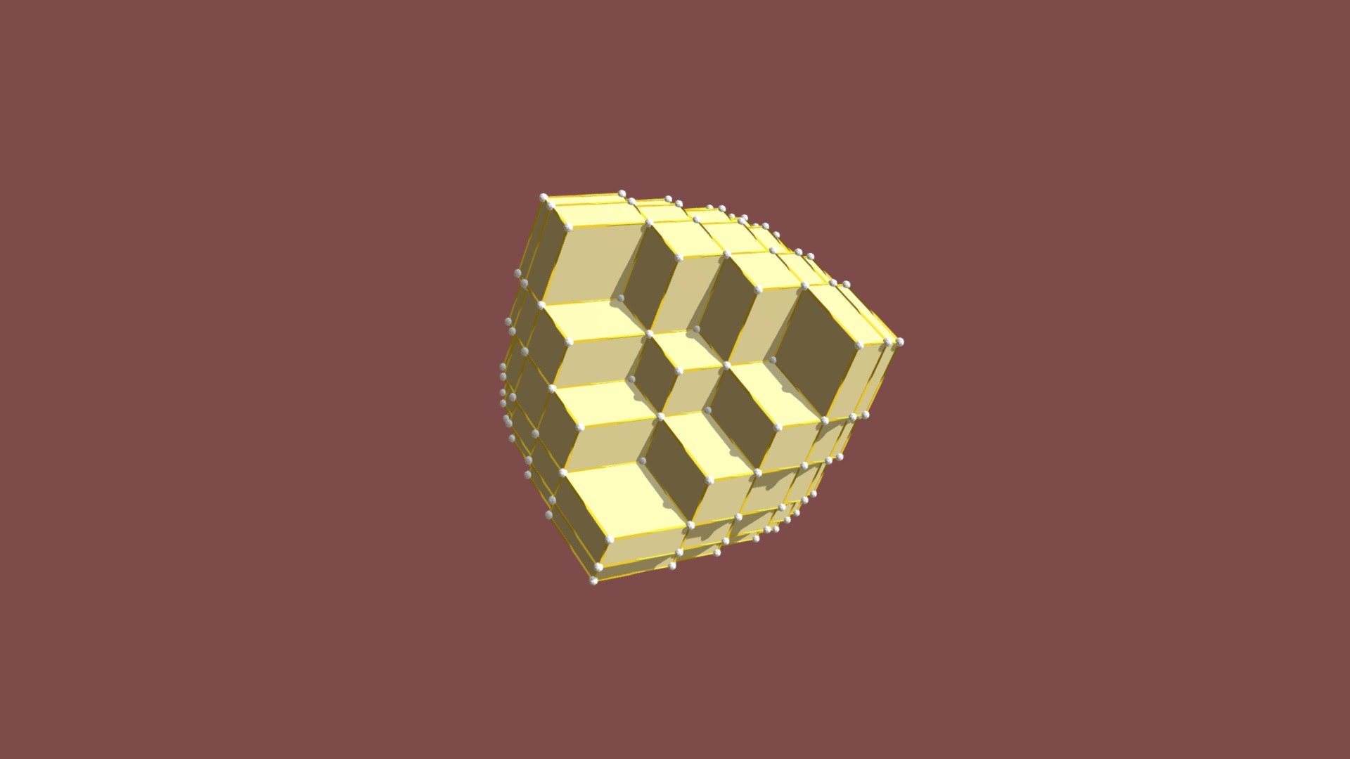 Modulated RD Array with Tetrahedral symmetry - 3D model by jjkostick ...