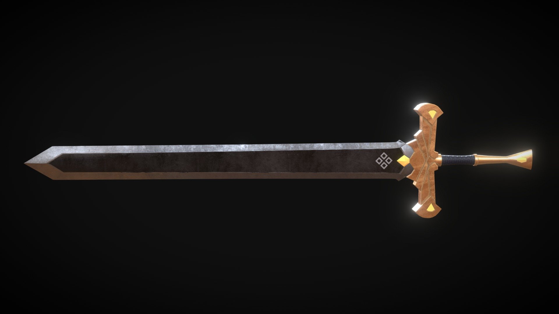 Sword 02 - 3D model by eriklys [fbff286] - Sketchfab