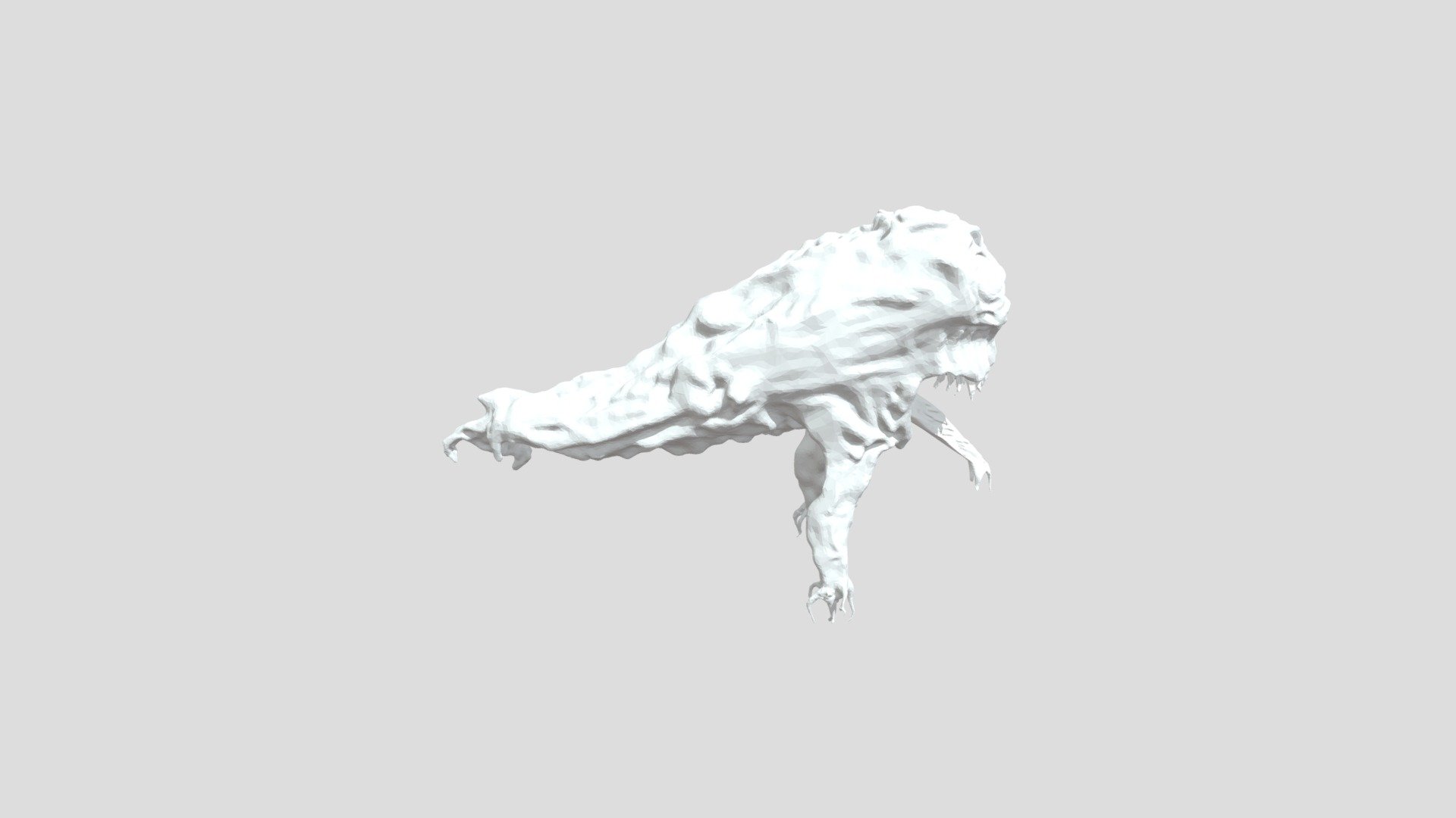 Weird Slug Creature - 3D model by Zeke Graham (@checkermince) [fc0063a ...