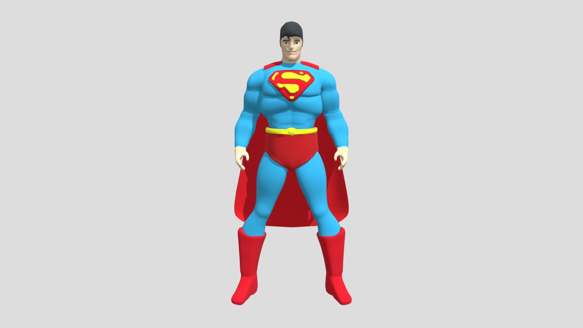 DC Comics Superman Classic - Buy Royalty Free 3D model by ...