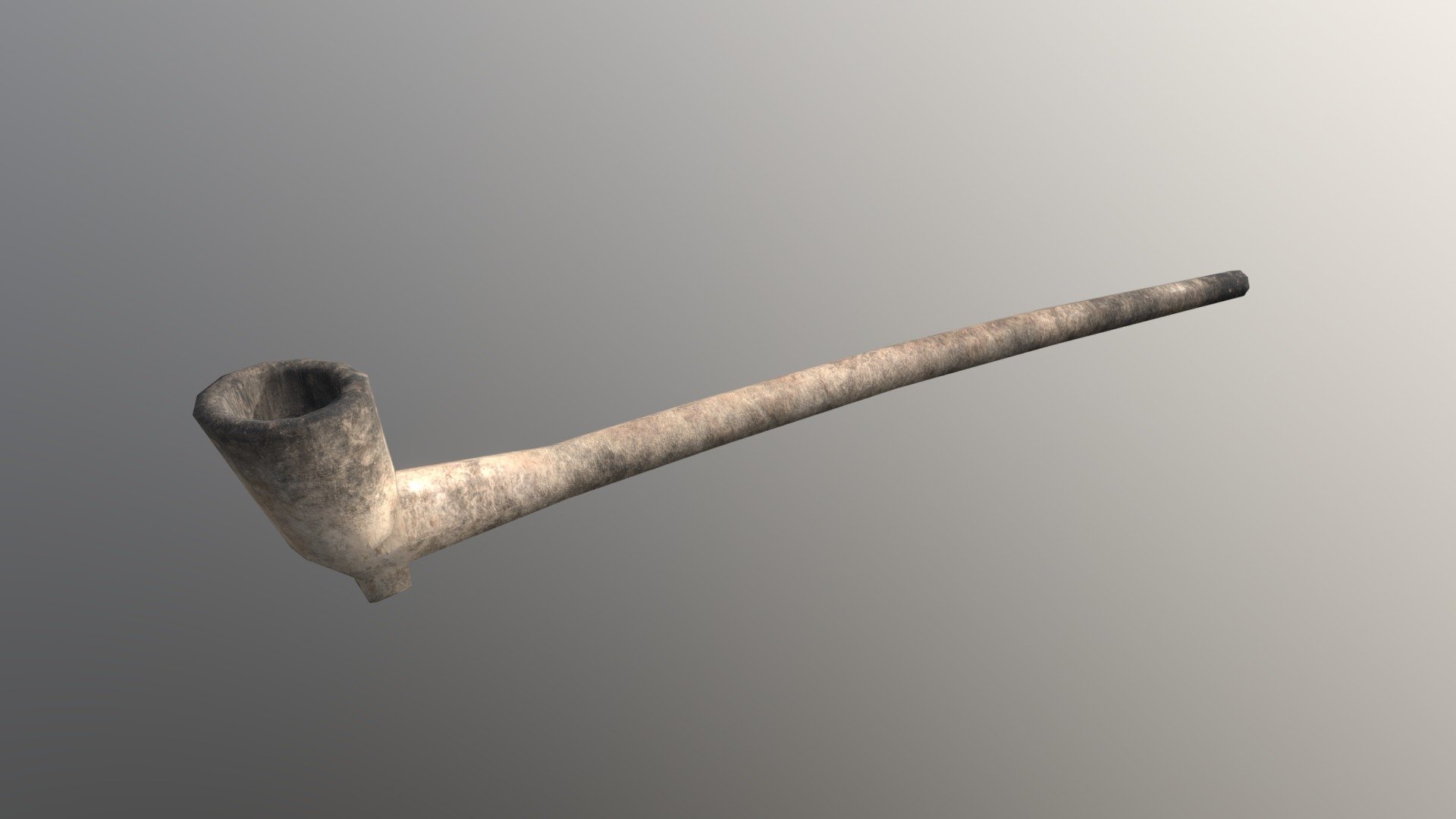 Old Worn Clay Pipe - Download Free 3D model by Draaphy (@dridder ...