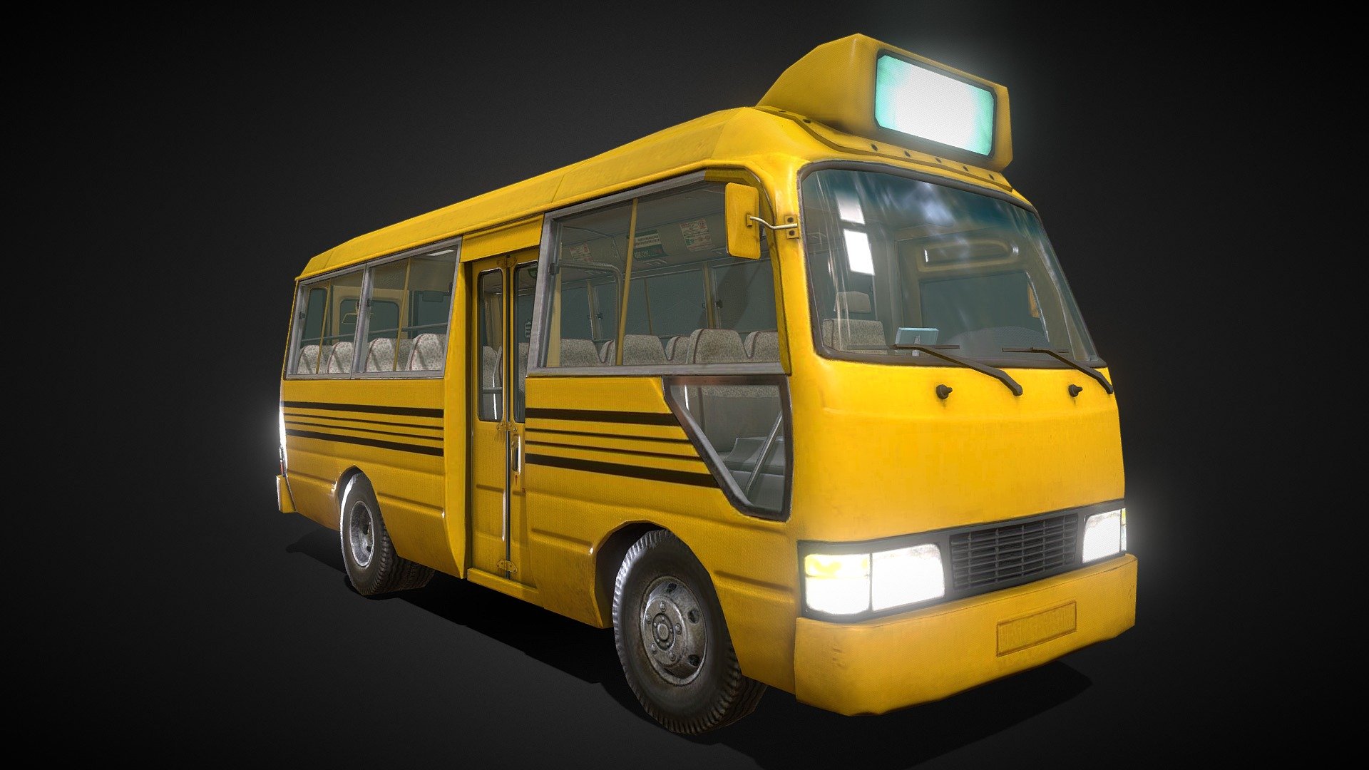HK Bus 002 - Buy Royalty Free 3D model by animod [fc01696] - Sketchfab ...