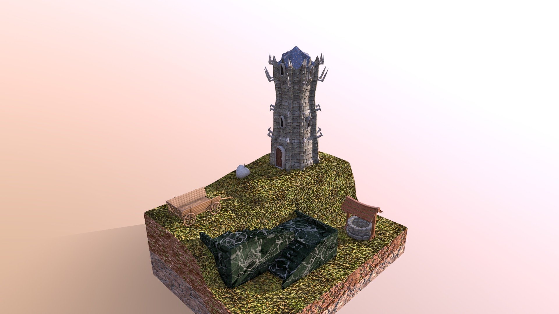 Diorama - Download Free 3D model by Matez (@Matez13) [fc01d7c] - Sketchfab