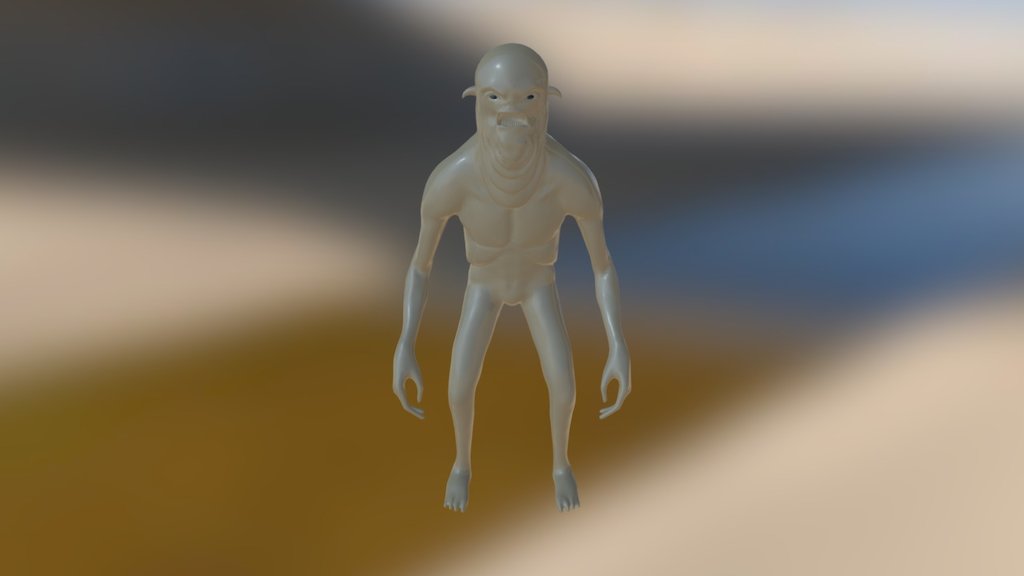 New_nekker - 3D model by haavard [fc0256c] - Sketchfab