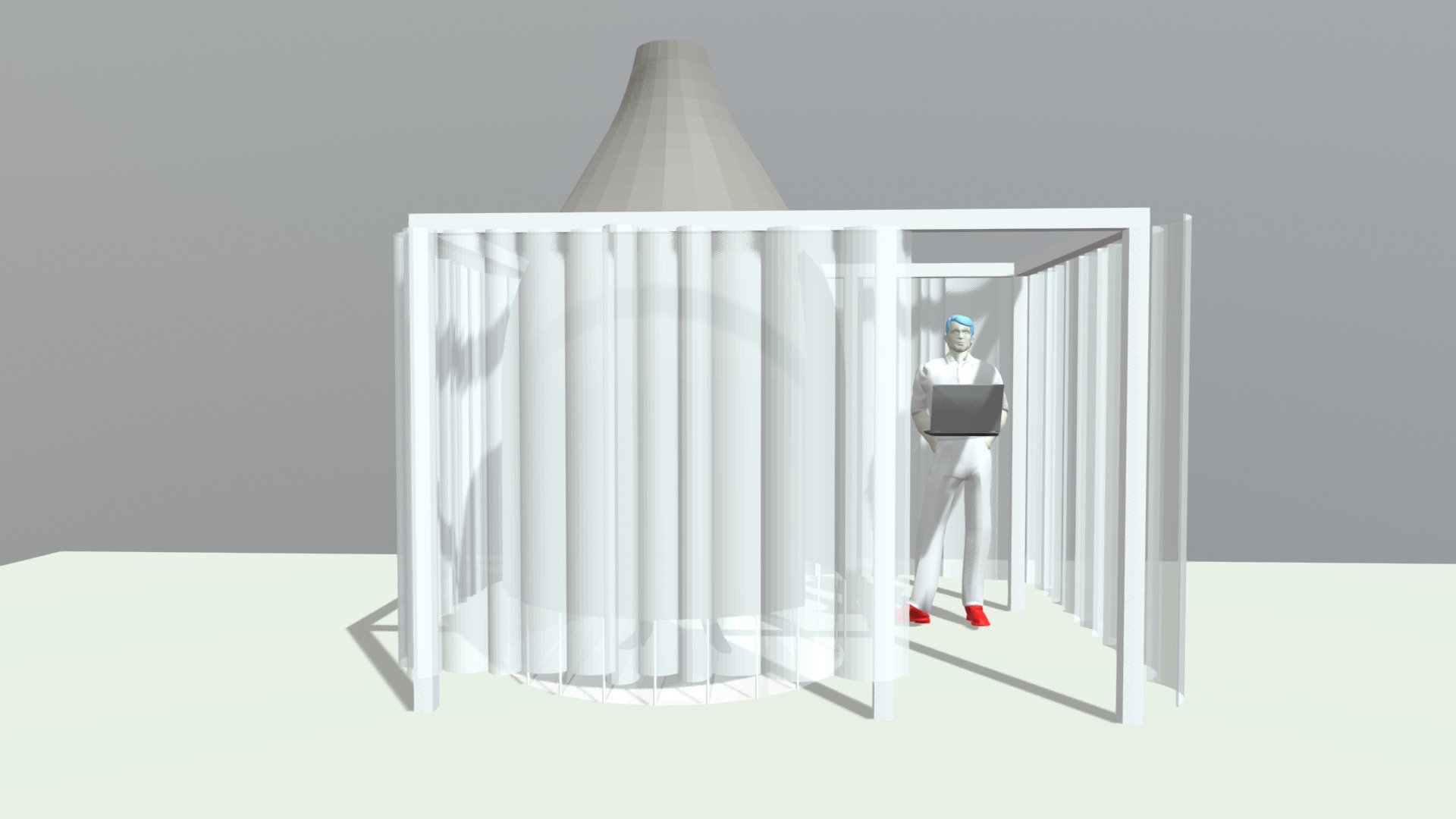 Pavilon - 3D model by donat.retfalvi [fc025a9] - Sketchfab