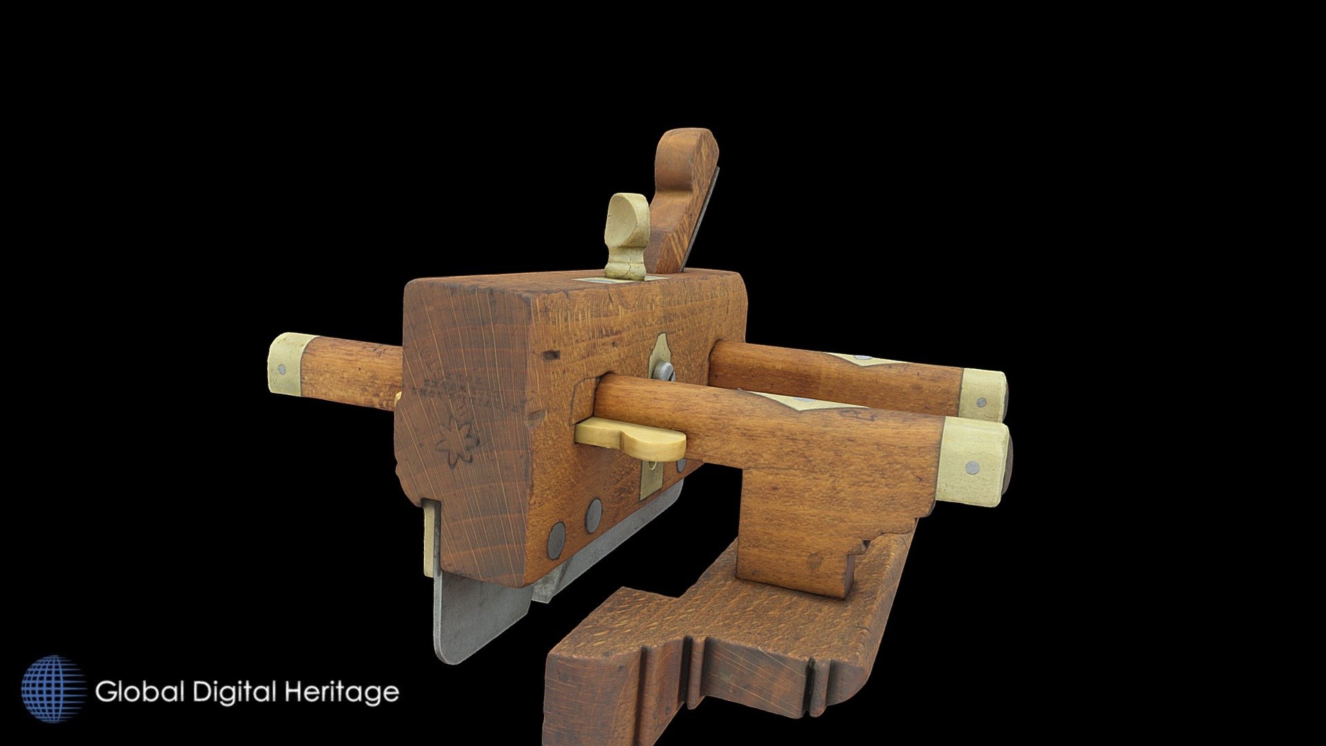 01893 Varvill & Sons Wedge-Arm Plough, York - Download Free 3D model by ...