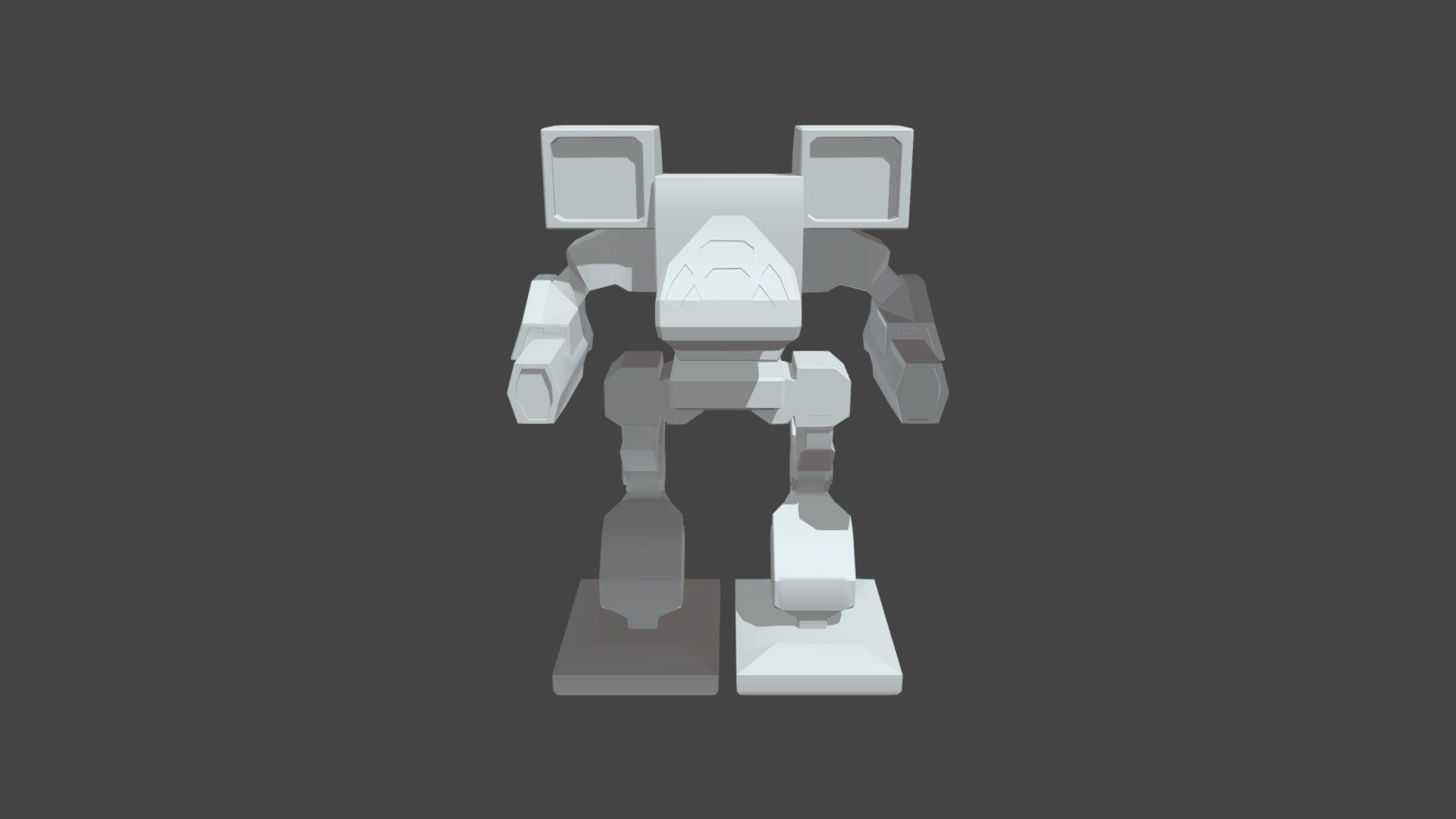 MECH - Download Free 3D model by KRB3AST [fc0669b] - Sketchfab