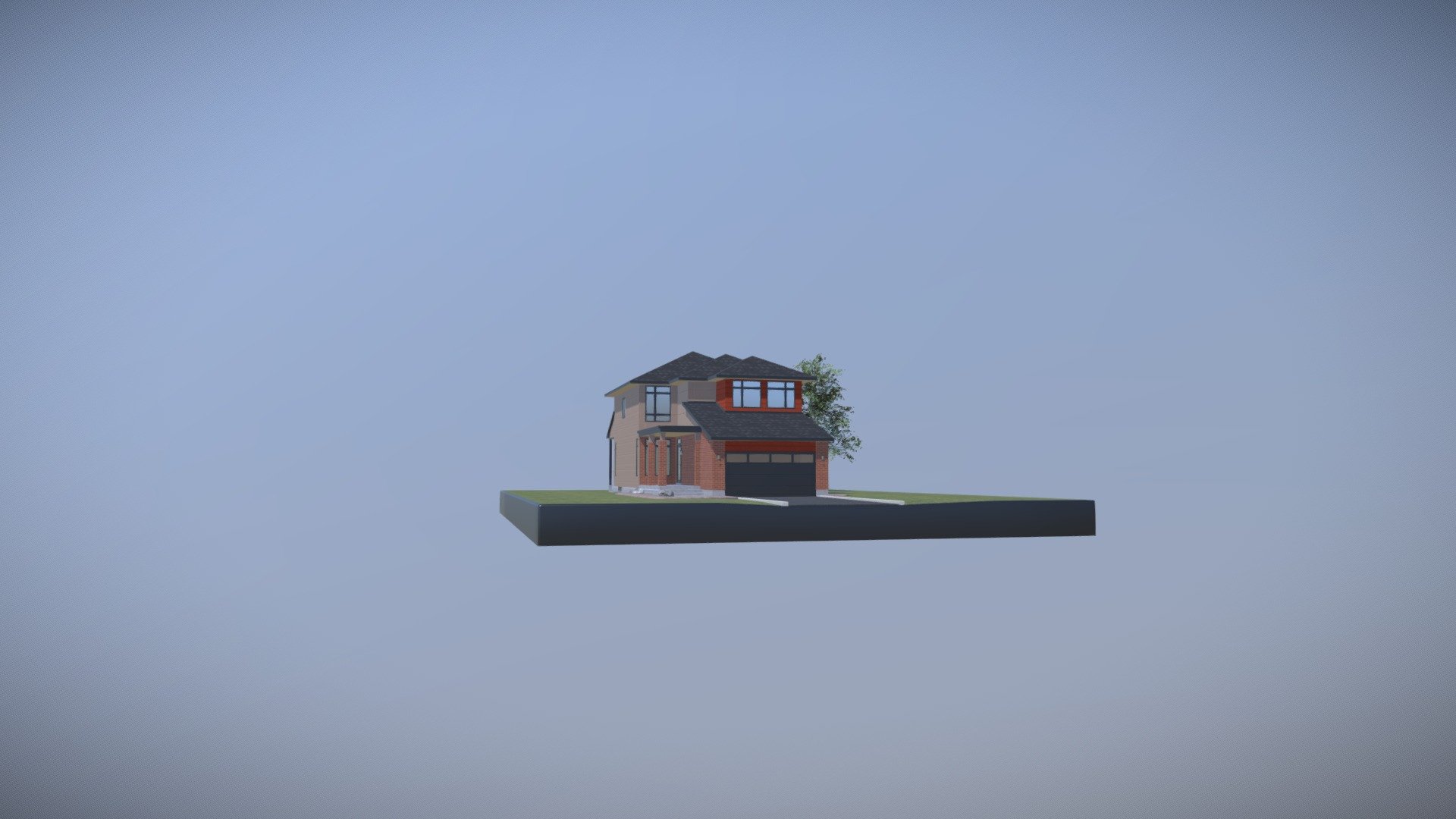 Sample Canadian House - 3D model by klok (@klokwerks_digital) [fc07da2 ...