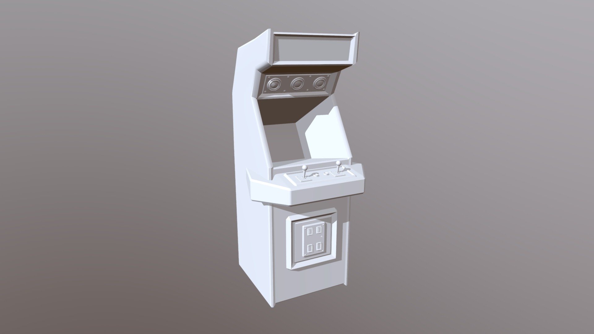 Arcademachine - Download Free 3D model by pinkostinko [fc09071] - Sketchfab