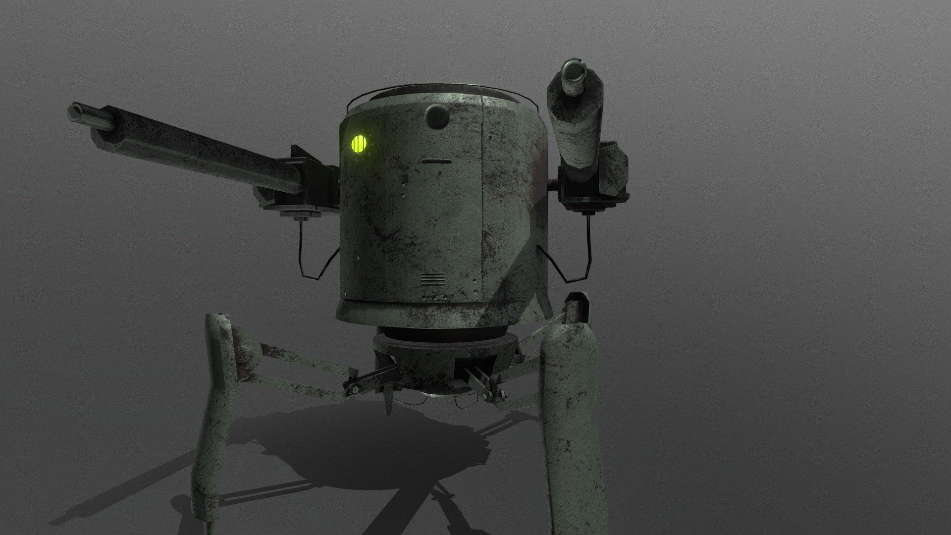 (WW1) Light Mech - 3D model by PewEklee [fc0951d] - Sketchfab