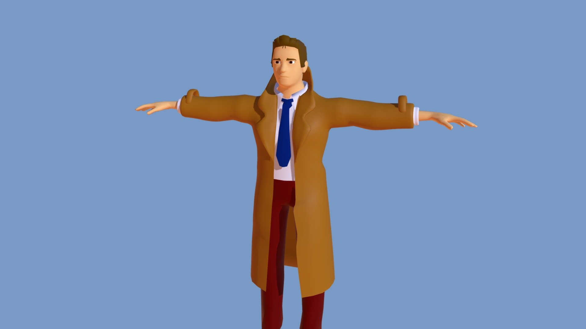 Gillian Seed from Snatcher - 3D model by Miaru3d [fc098b2] - Sketchfab