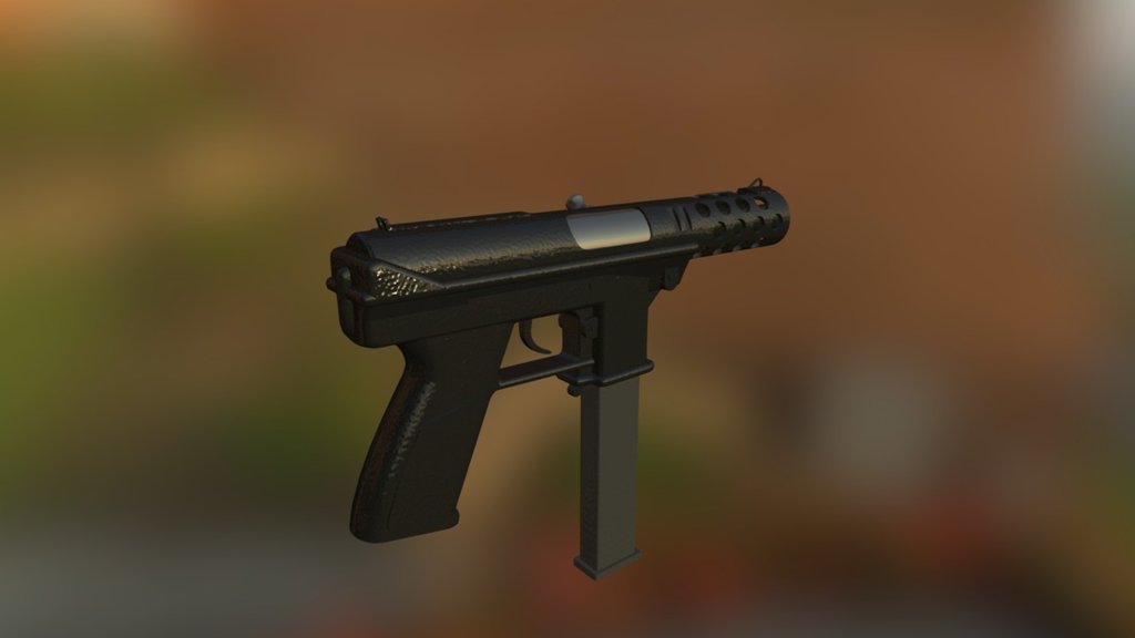 TEC-9 - 3D model by KingBobbie [fc0a610] - Sketchfab