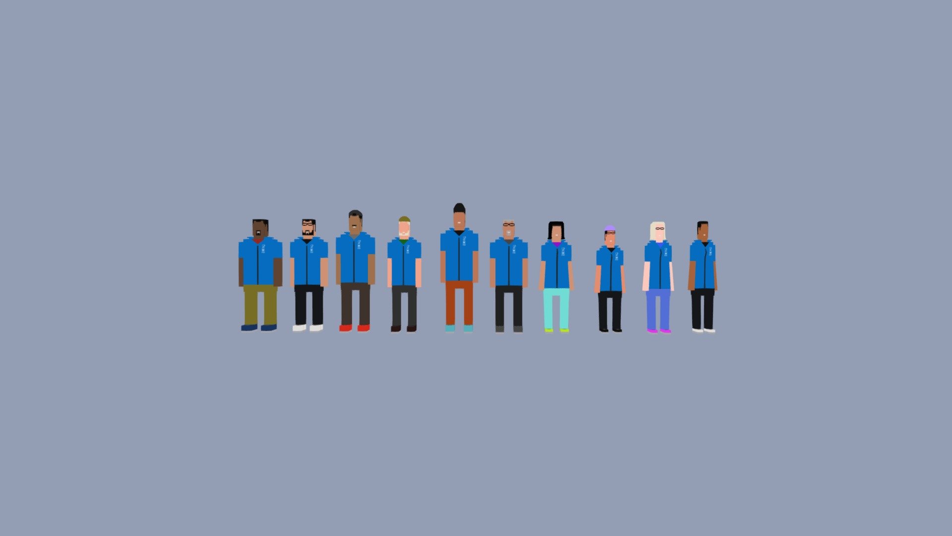 Low Poly Humans - 3D model by Danish Nazir Arain (@Danish_Nazir ...