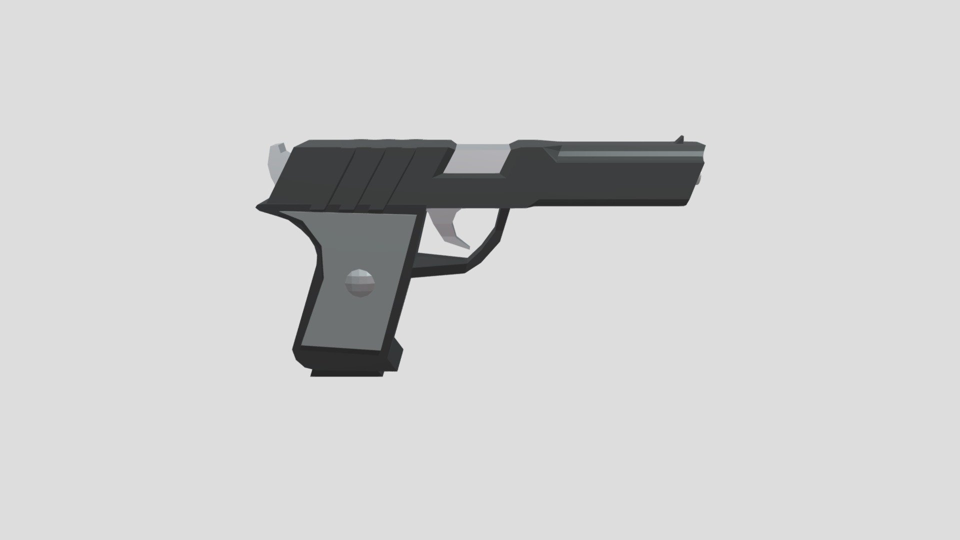 Pistol - Download Free 3D model by kakarama [fc0e30f] - Sketchfab