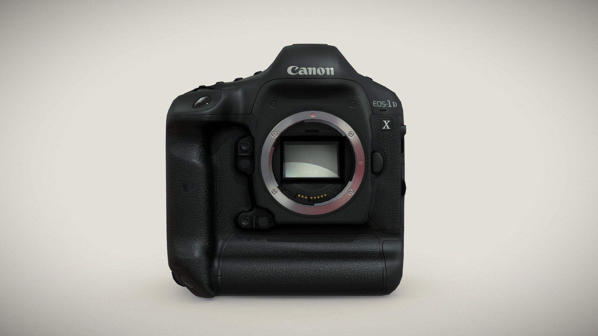 Canon EOS-1D X DSLR camera - 3D model by 3DOverstock [fc0e64b] - Sketchfab