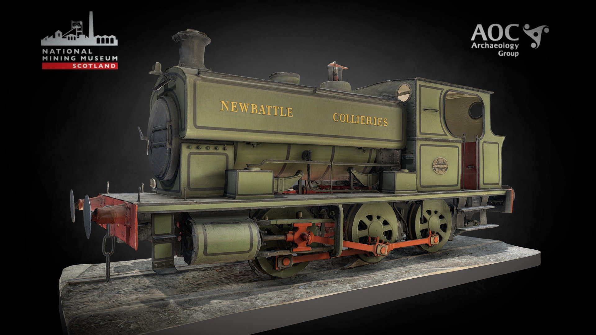 The Lady Victoria Locomotive - 3D model by AOC Archaeology Group ...