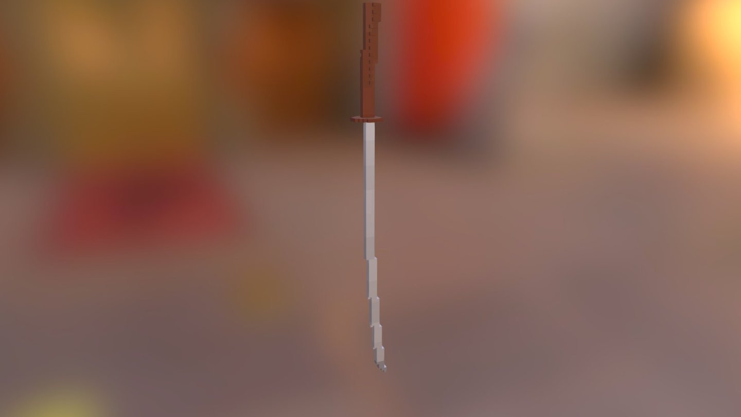 Simple Katana - 3D model by Biomedefender [fc11831] - Sketchfab