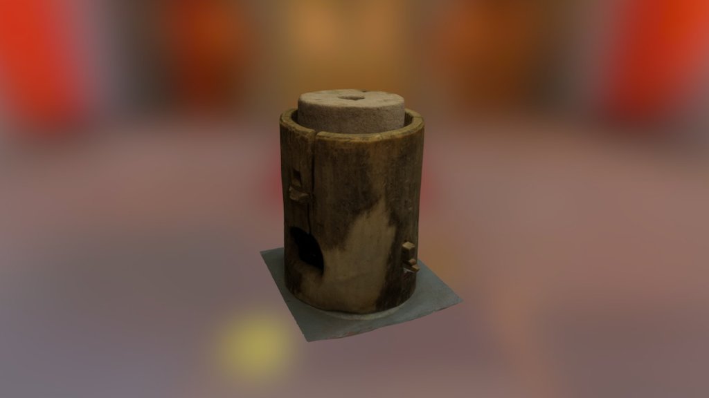 Stone Flour Mill - 3D model by xanscan [fc12365] - Sketchfab