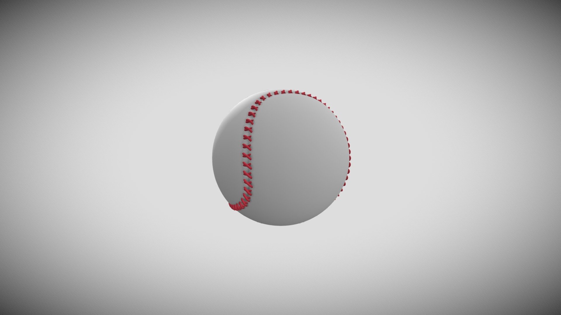 Baseball - 3D model by aryanahamed (@aryan96) [fc12ff9] - Sketchfab