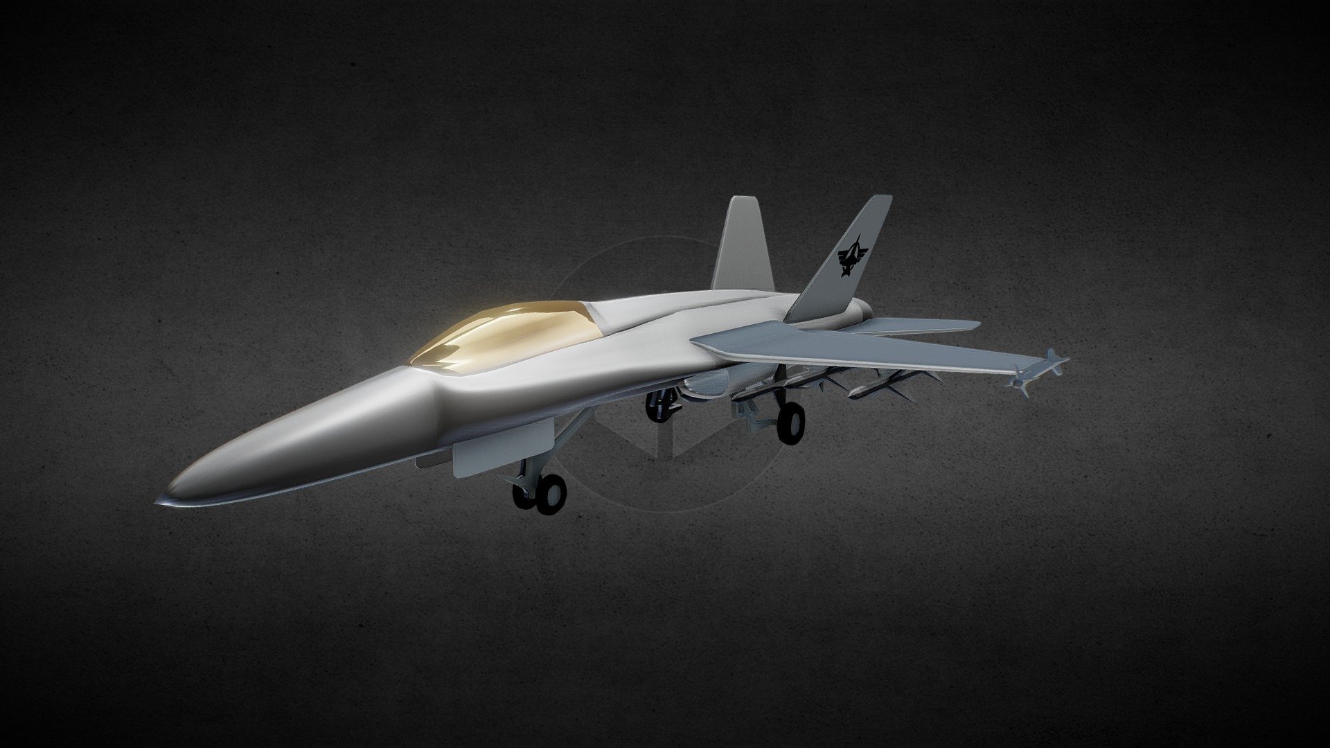 F-18 Hornet - Download Free 3D model by Jonathan Geoffroy ...
