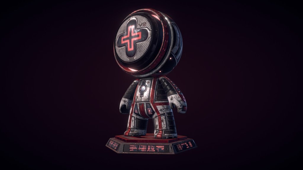 Meet Mat 2017 MedicBot v2 - 3D model by cyril suzanne (@cyril_suzanne ...