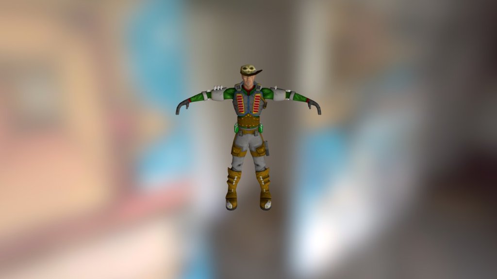 Bounty Hunter - 3D model by lost_sins [fc16f65] - Sketchfab