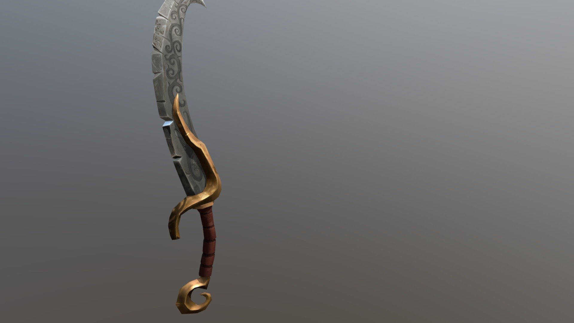 fantasy pyrate sword - 3D model by stopolo [fc18677] - Sketchfab