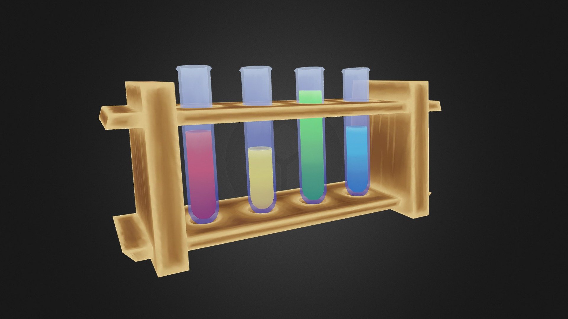 Test Tube Rack - 3D model by Neon-Paw Creations (@kayobe) [fc193a9 ...