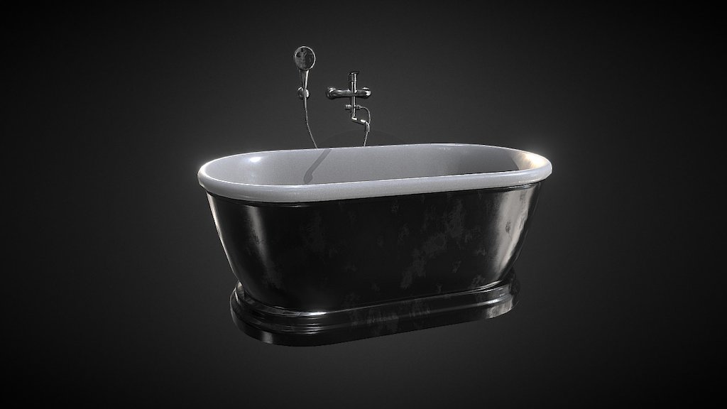 Bath - 3D model by oneprogram (@oneprogramm) [fc19d40] - Sketchfab