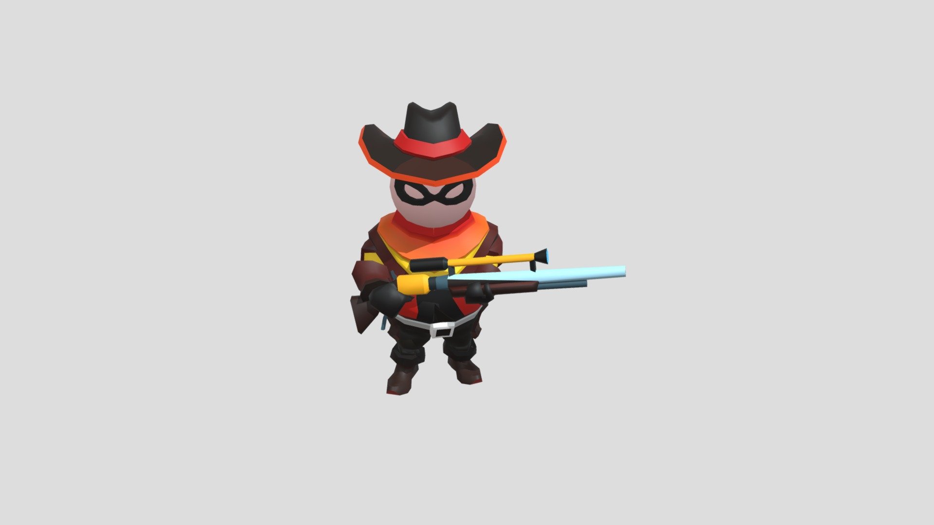 bandit_02_idle - 3D model by CC (@ccsf) [fc1ad1c] - Sketchfab