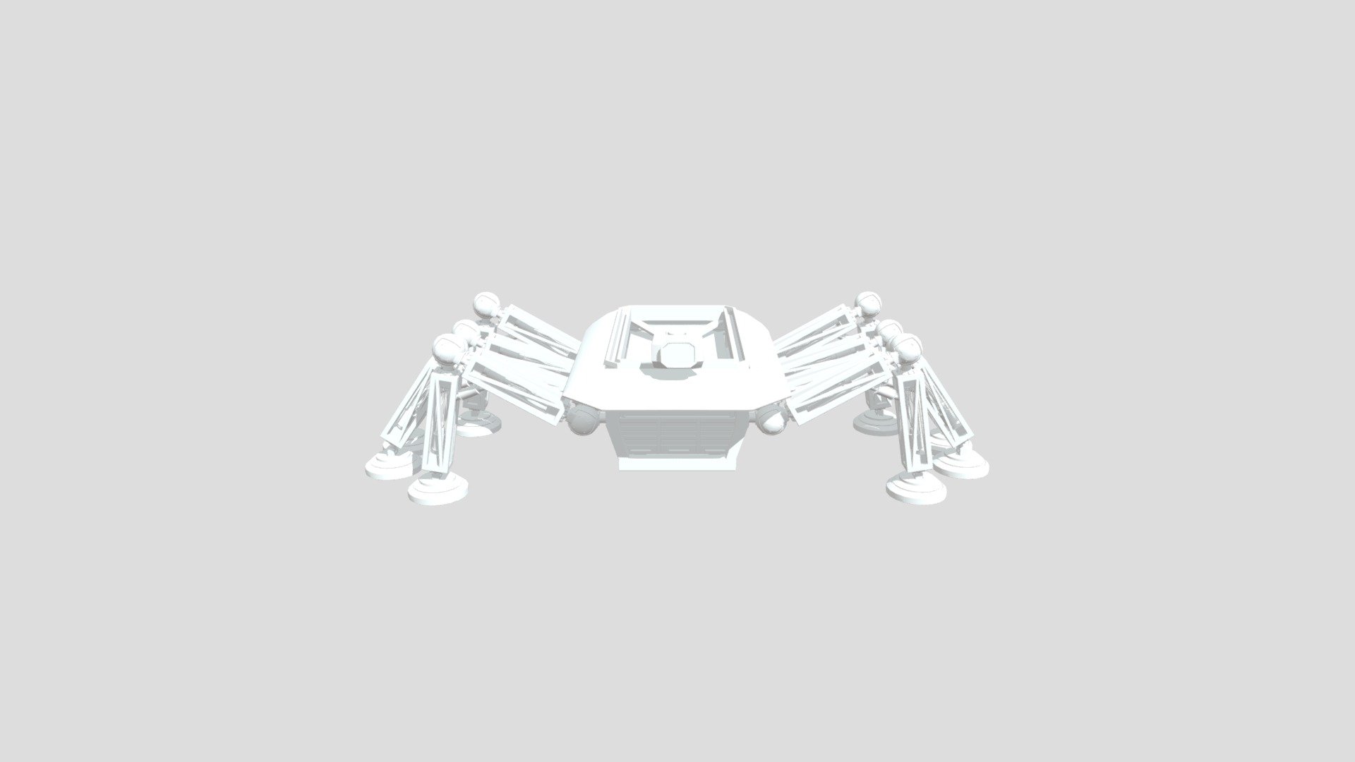 'Octa' Rescue Robot Design - 3D model by Pomancho (@Mrwoofwoof ...