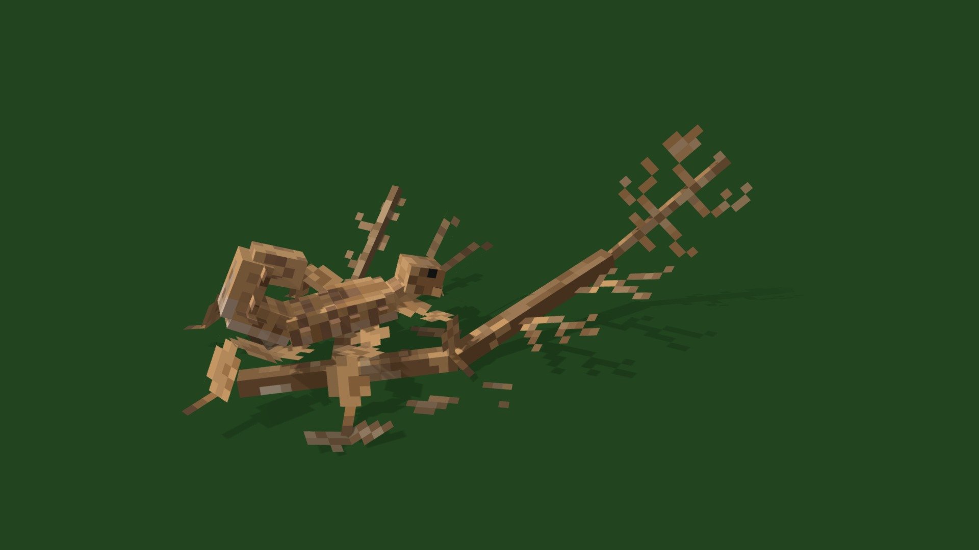 Blockbench Spiny Leaf Insect 2/2 - 3D model by JakubSolar [fc1c9ac ...