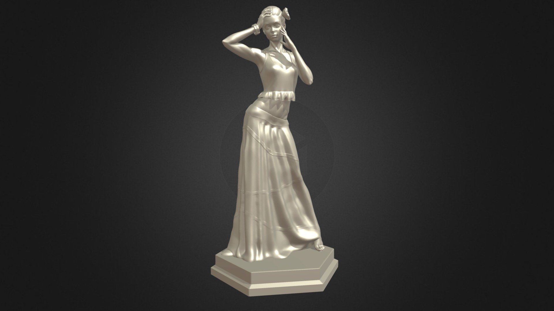 3D Printable Dancer - Buy Royalty Free 3D model by 3DLadnik [fc1d191 ...