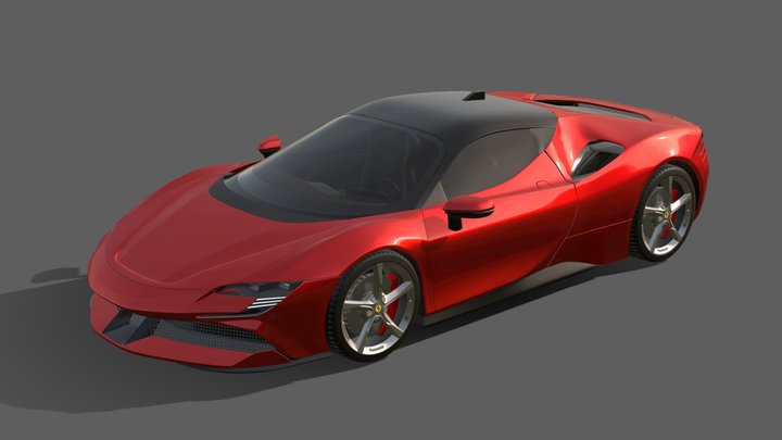 Sf90 3D models - Sketchfab