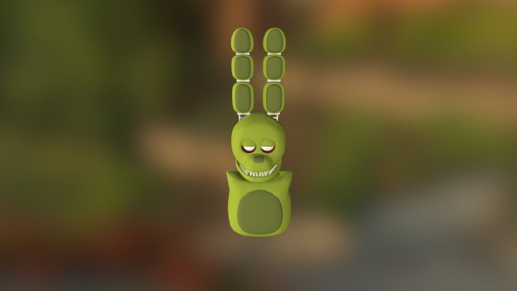 Nightmare Springtrap WIP - 3D model by katamas [fc1d60f] - Sketchfab