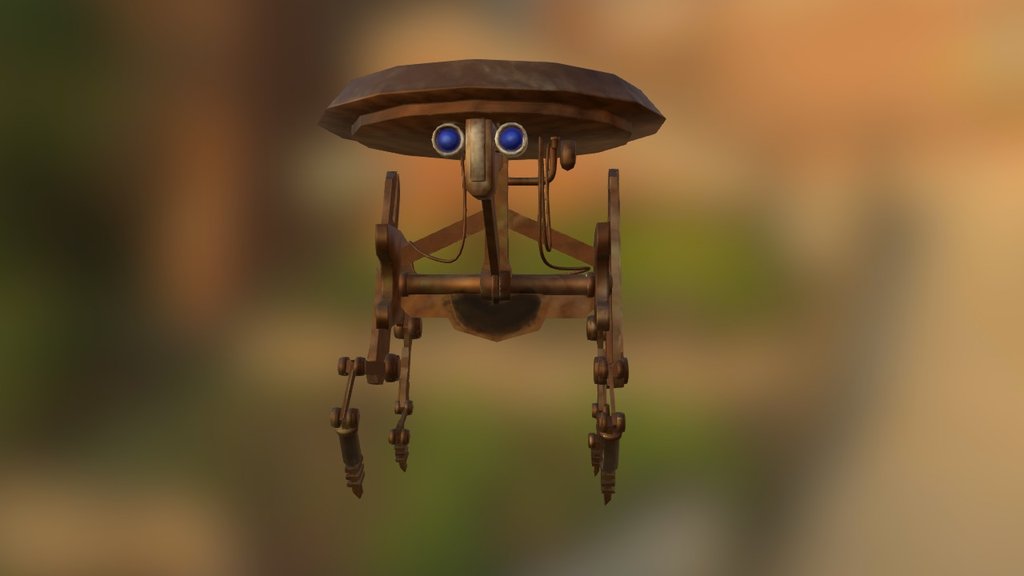 mustafar panning droid animation test - 3D model by Fauzan Syabana ...