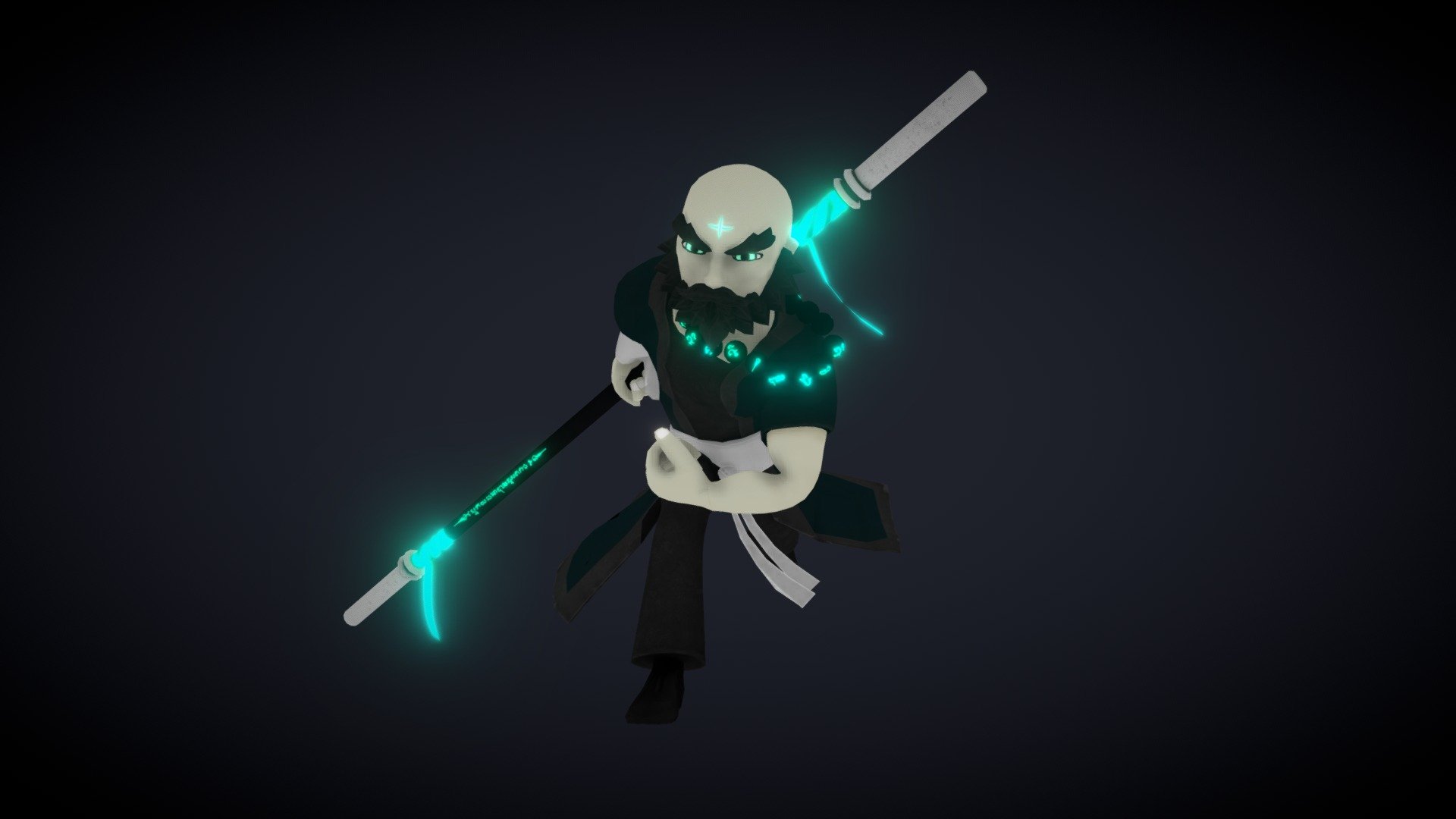 Bodhin - The Cursed Monk - 3D model by Deerex 🦖 (@darrencontreras ...