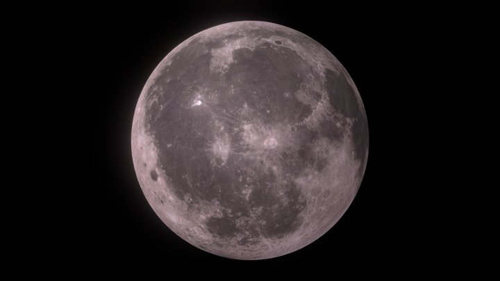 Moon 3D models - Sketchfab
