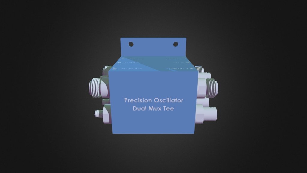 Precision Oscillator Dual Modules (PODM) - 3D model by Orbital Research ...