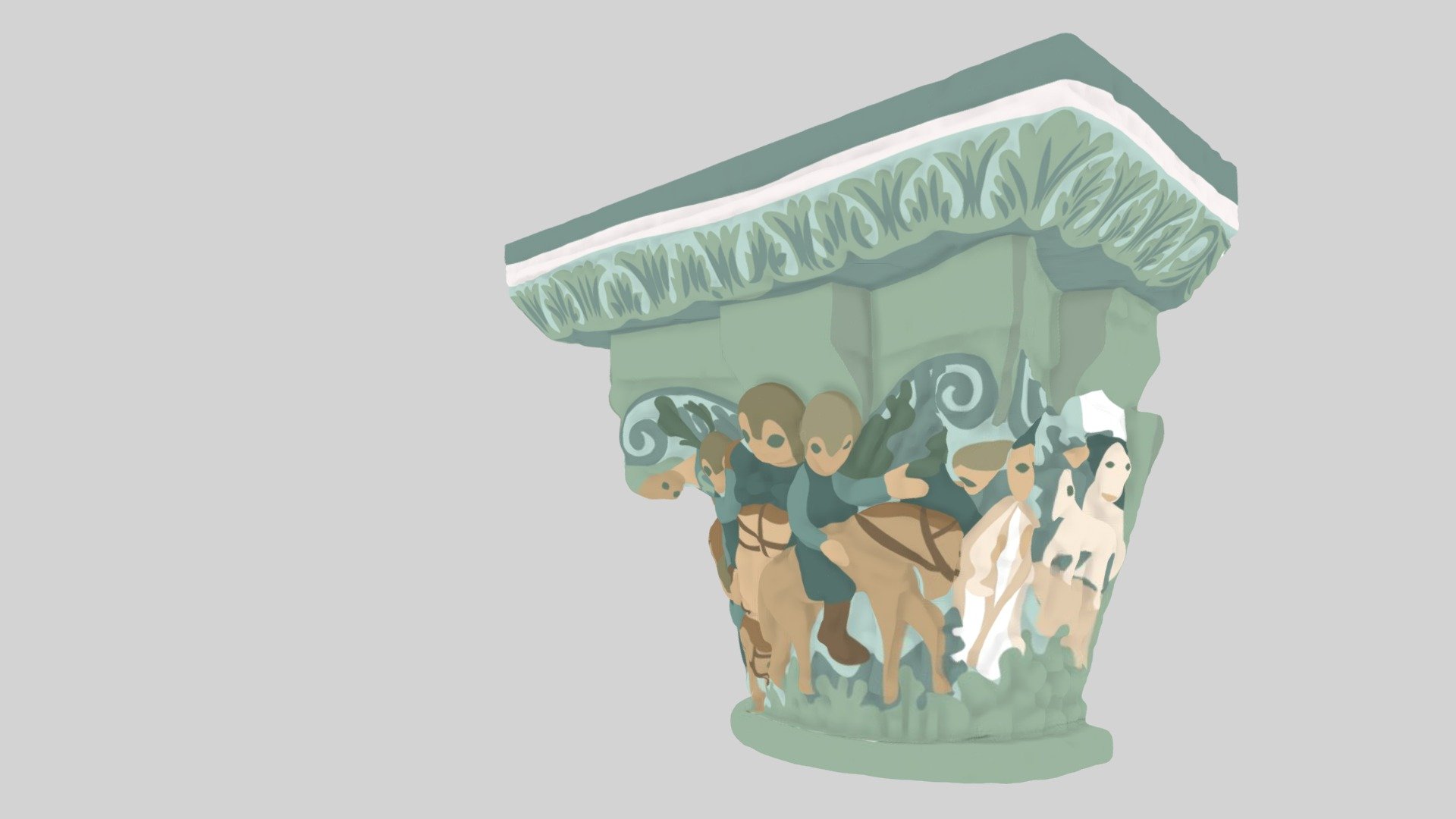 ANGE ET DEMONS - 3D model by Albedo (@atelieralbedo) [fc1fa82] - Sketchfab