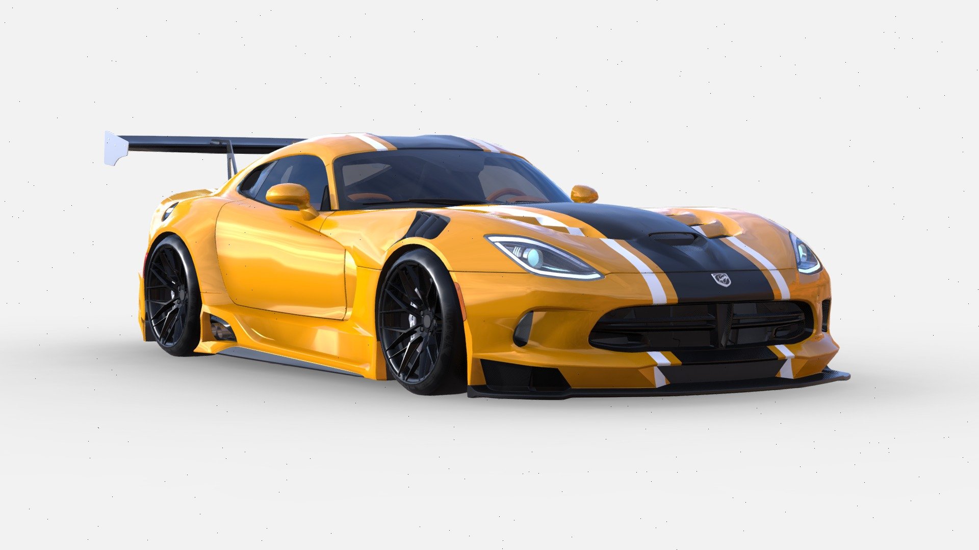 3d model Viper Supercar - Buy Royalty Free 3D model by zizian [fc21174 ...