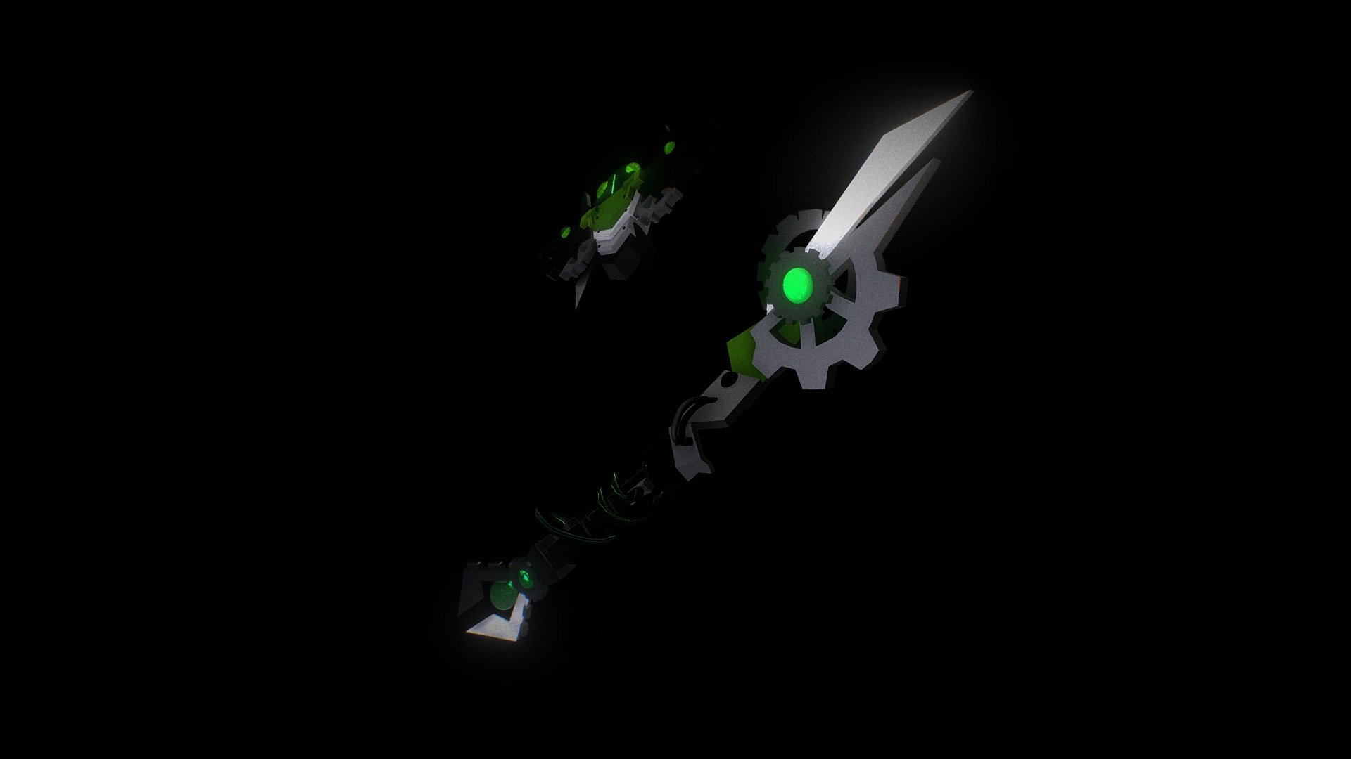 Monster Hunter- Insect-Glaive ClockWork - 3D model by Mougater ...