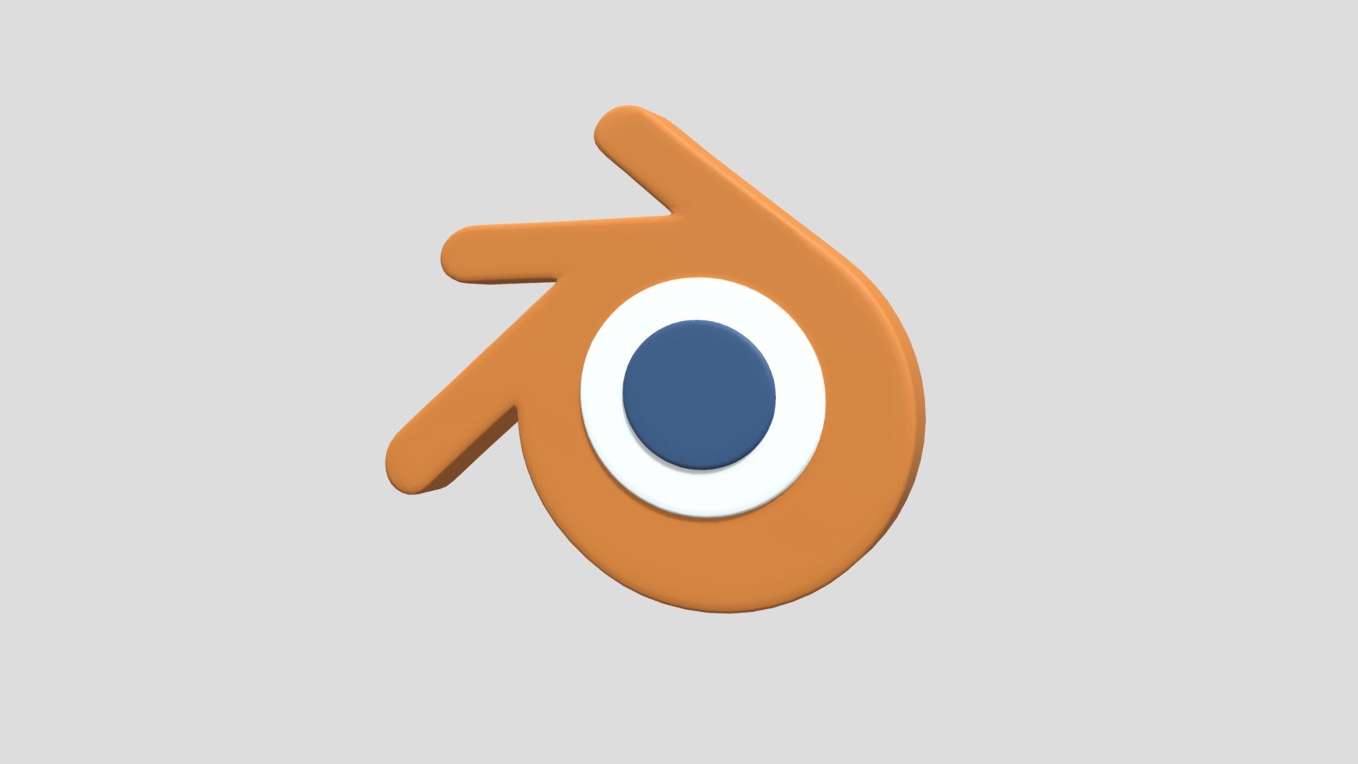 Blender Logo - Buy Royalty Free 3D model by Ed+ (@EDplus) [fc22af2 ...