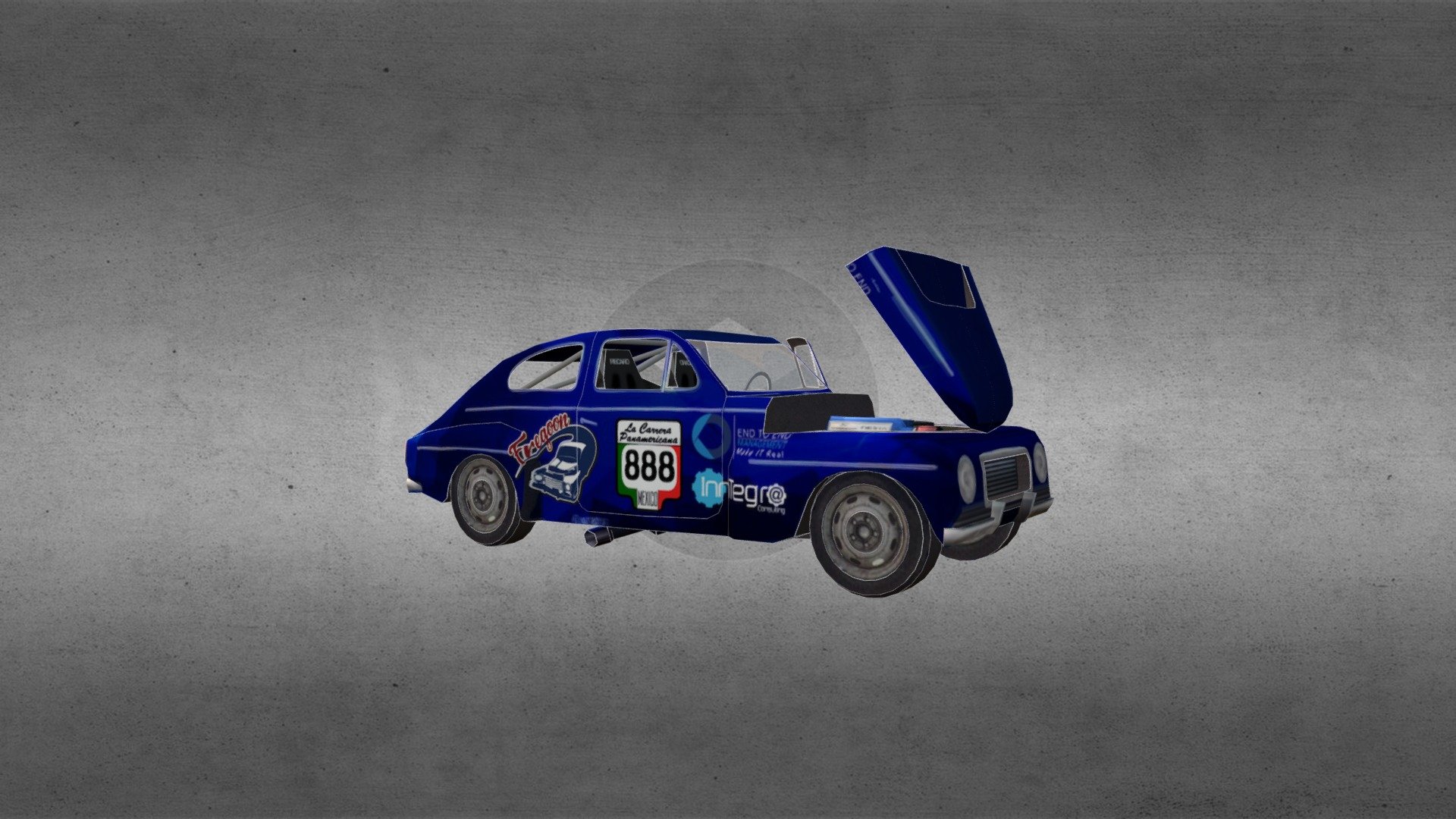 FREGOON EL AUTO VELOZ - 3D model by edderdelarosa [fc238bd] - Sketchfab