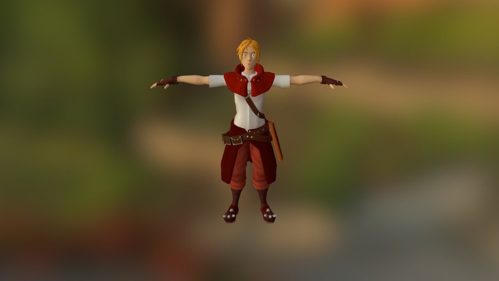 Red Huntress Practice Model - 3D model by wolfvulpes [fc25354] - Sketchfab